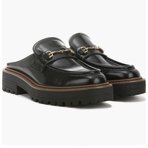 Steve Madden | Shoes | Sam Edelman Lennon Black Shinybox Loafer Mule ...